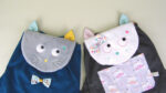 Sac à dos maternelle chat personnalisable garçon